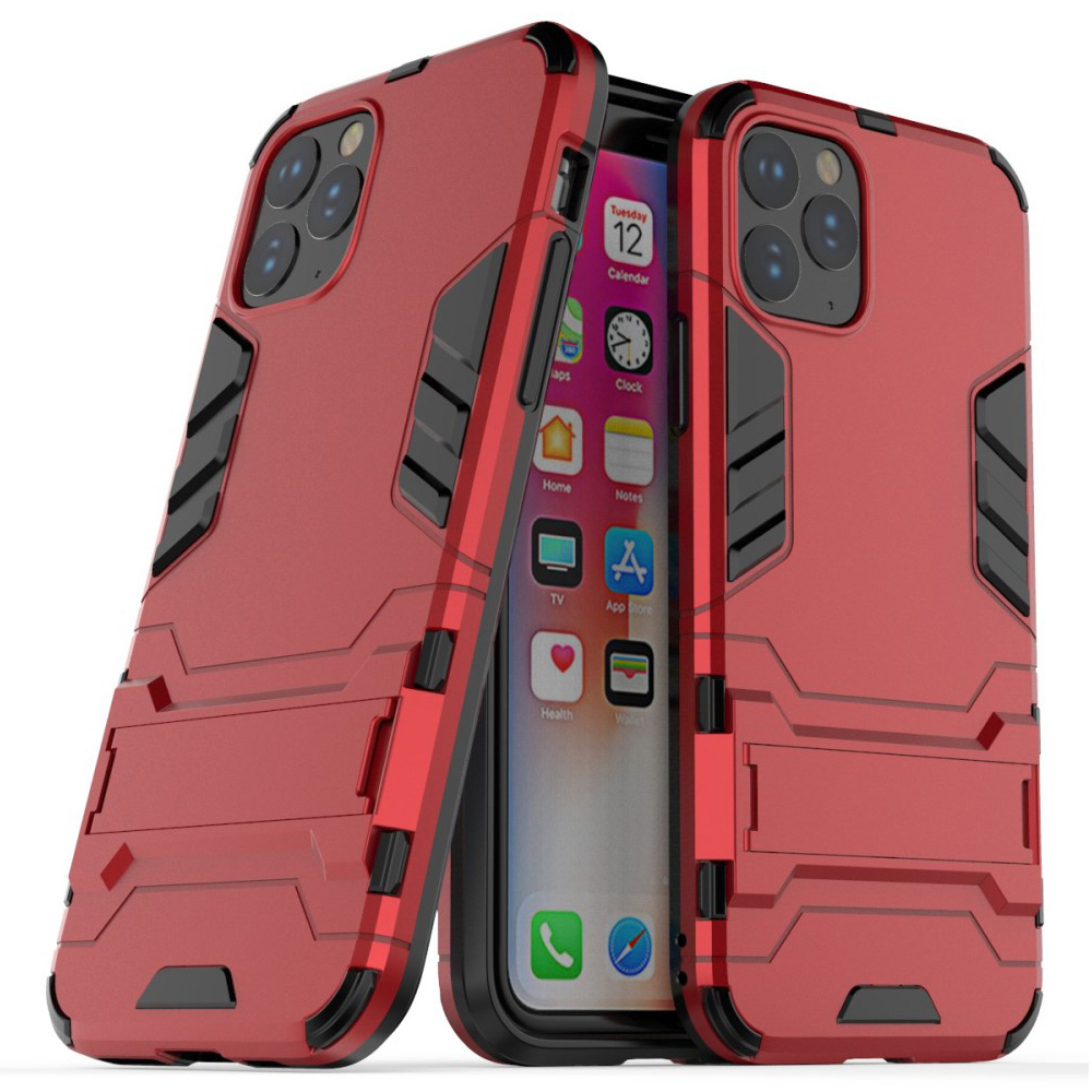 Slim Armour Shockproof Case for Apple iPhone 11 Pro (Red)